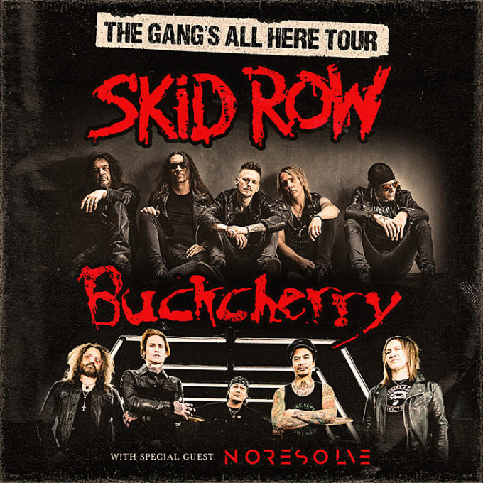 Skid Row & Buckcherry at Club LA - Destin | 21 March 2023 | Buckcherry Tour